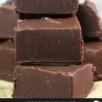 Extra Dark Chocolate Fudge - Don't Sweat The Recipe