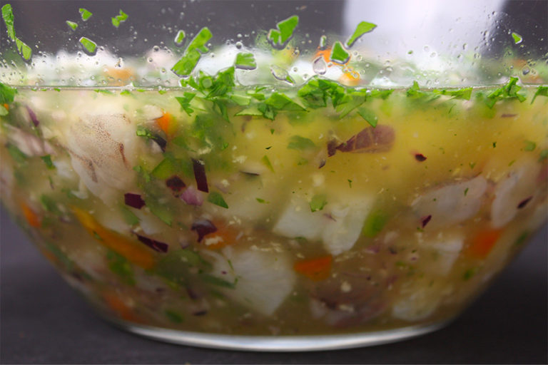 Ceviche Recipe (Shrimp and Cod) - Don't Sweat The Recipe