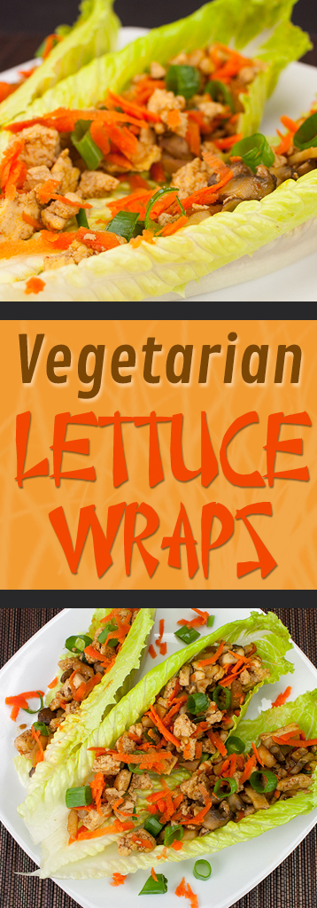 Vegetarian Lettuce Wraps - Don't Sweat The Recipe