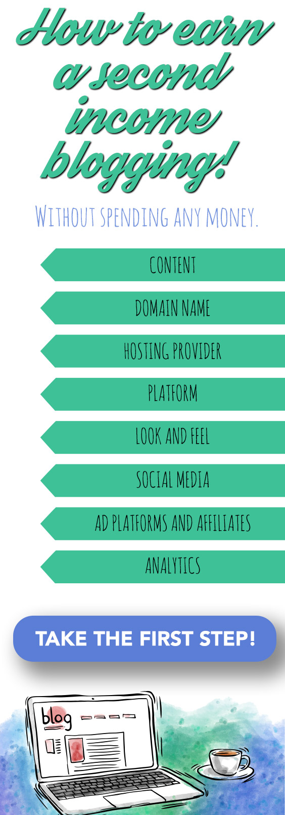 How To Earn A Second Income Blogging - Don't Sweat The Recipe