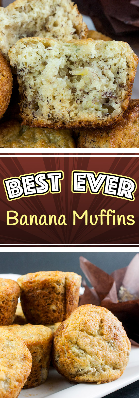 Best Ever Banana Muffins - Don't Sweat The Recipe