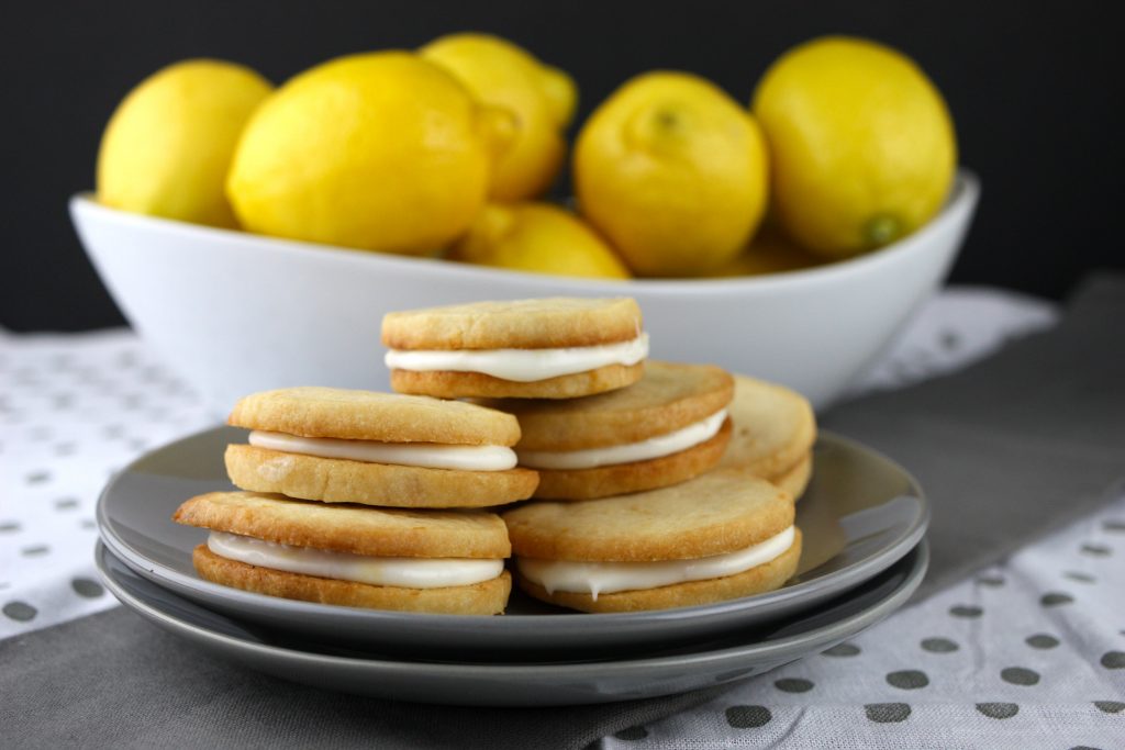 Lemon Sandwich Cookies - Don't Sweat The Recipe