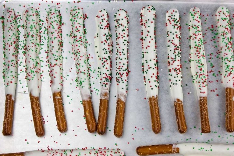 Chocolate Covered Pretzel Rods - Don't Sweat The Recipe