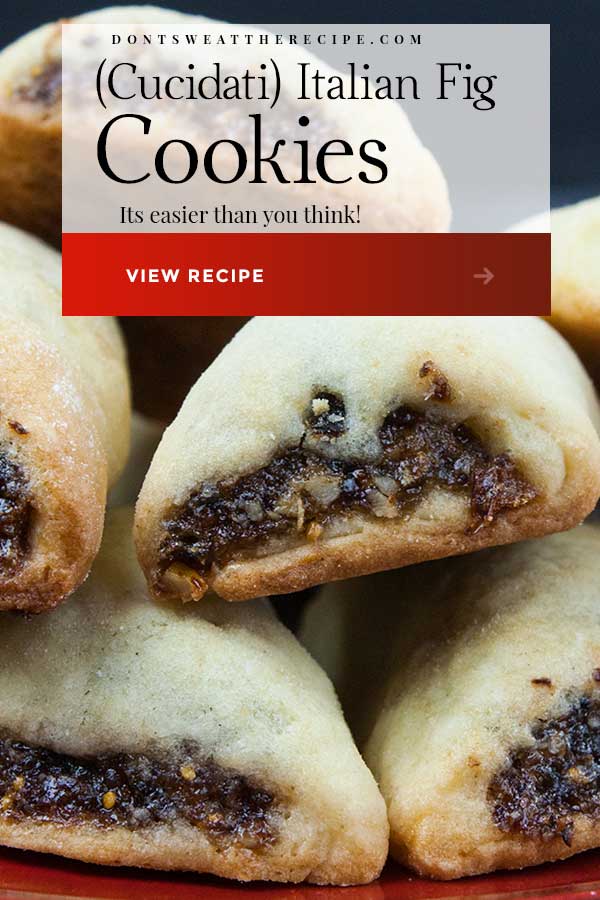 Italian Fig Cookies (Cucidati) - Don't Sweat The Recipe