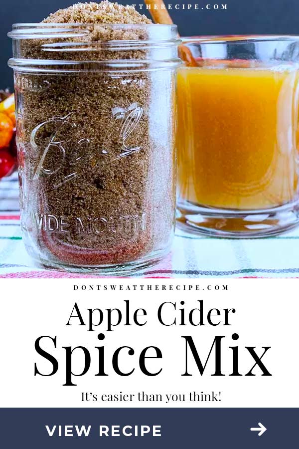 Apple Cider Spice Mix - Don't Sweat The Recipe
