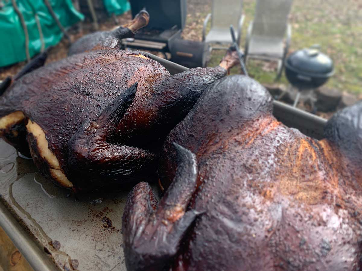 How To Smoke A Whole Chicken - Don't Sweat The Recipe