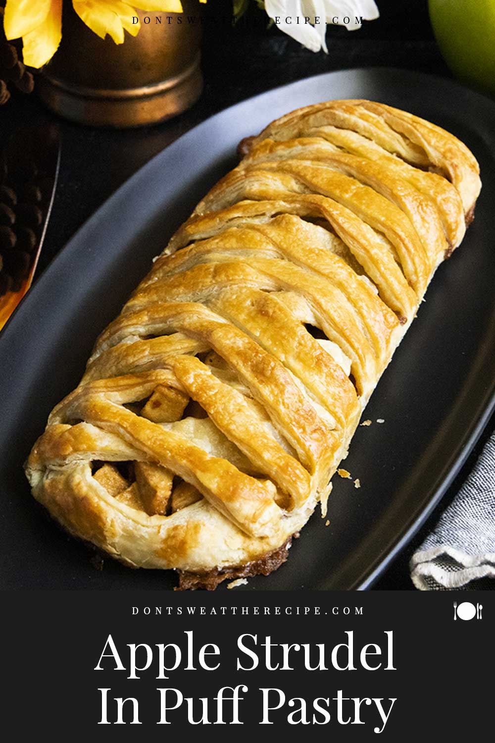 Apple Strudel In Puff Pastry - Don't Sweat The Recipe