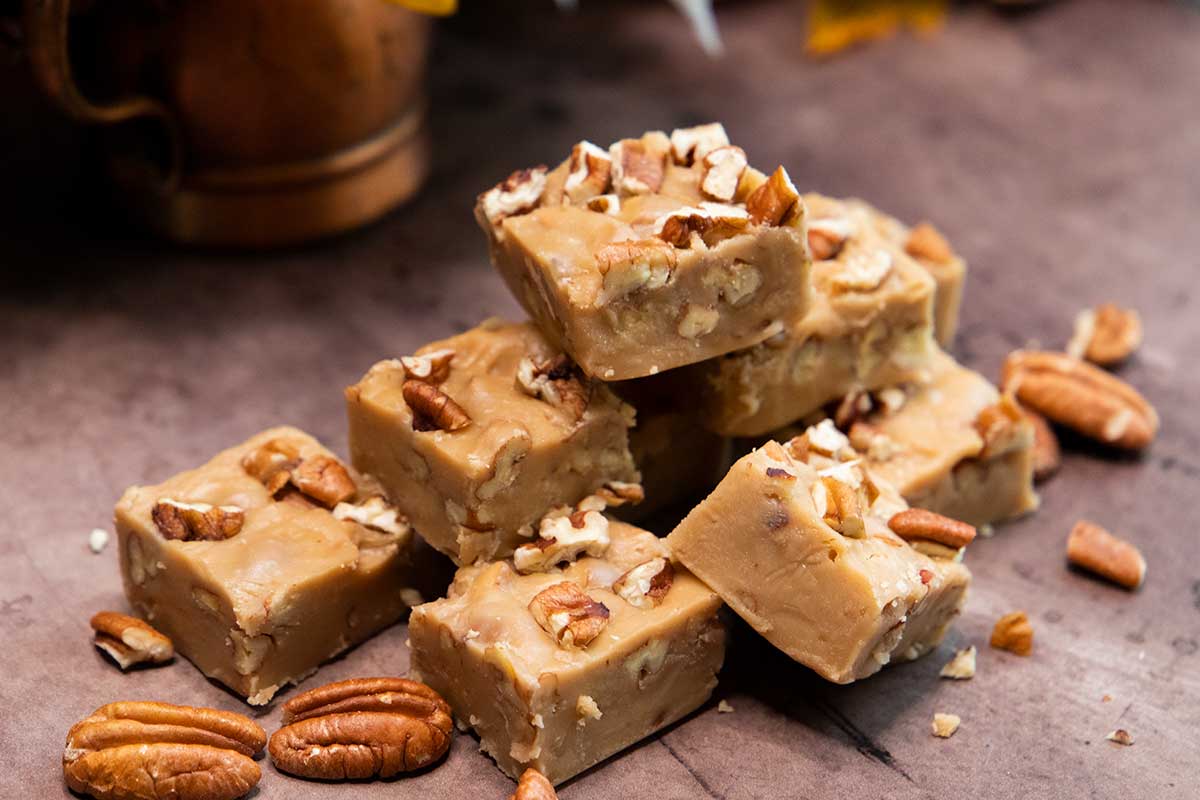 Butter Pecan Fudge - Don't Sweat The Recipe