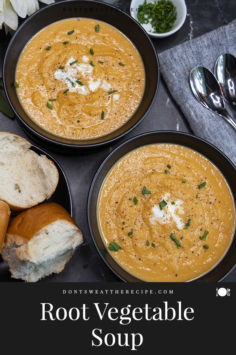 Root Vegetable Soup - Don't Sweat The Recipe