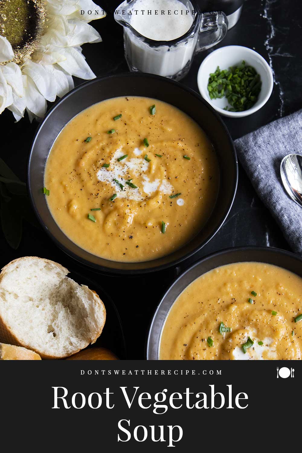 Root Vegetable Soup - Don't Sweat The Recipe