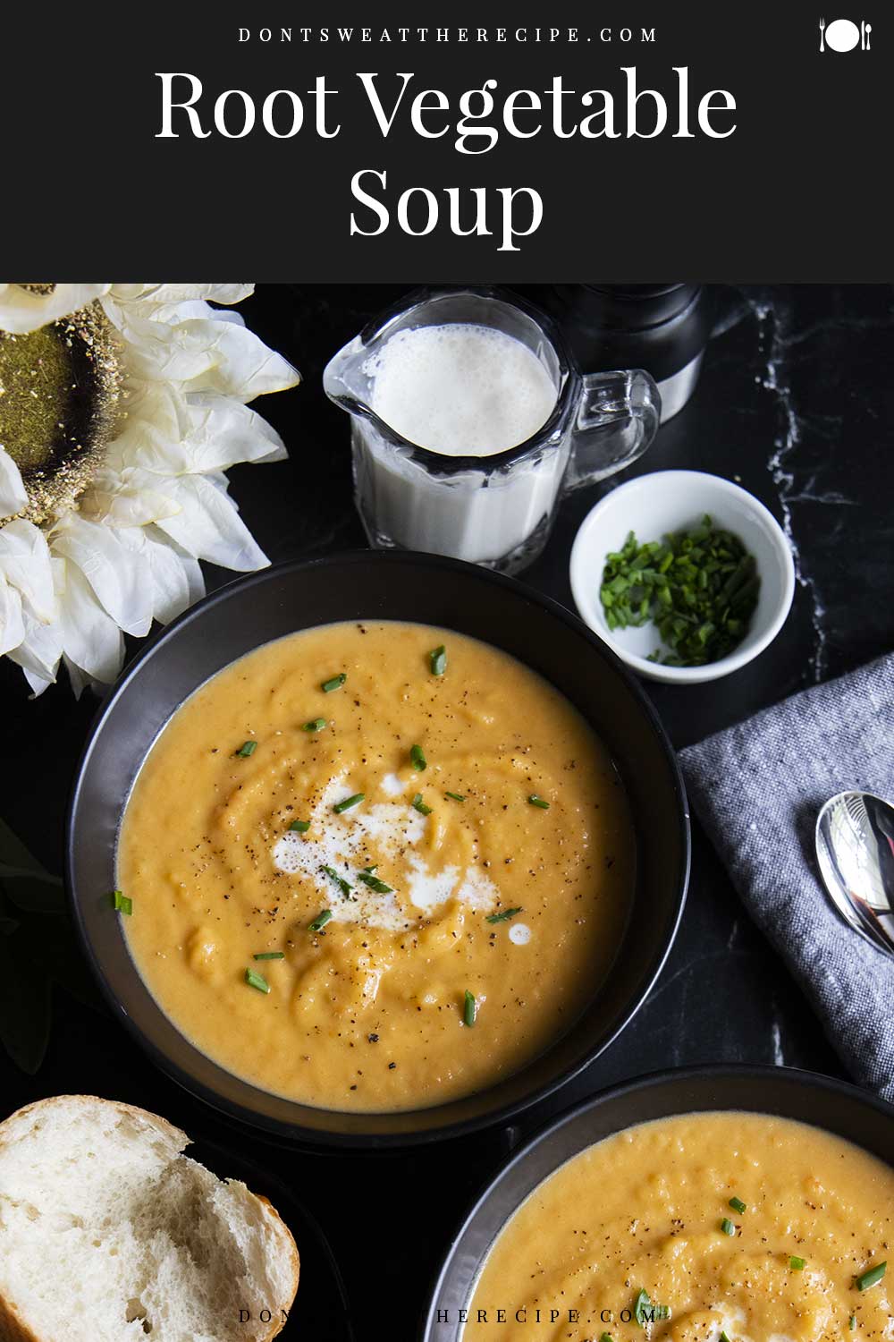 Root Vegetable Soup - Don't Sweat The Recipe