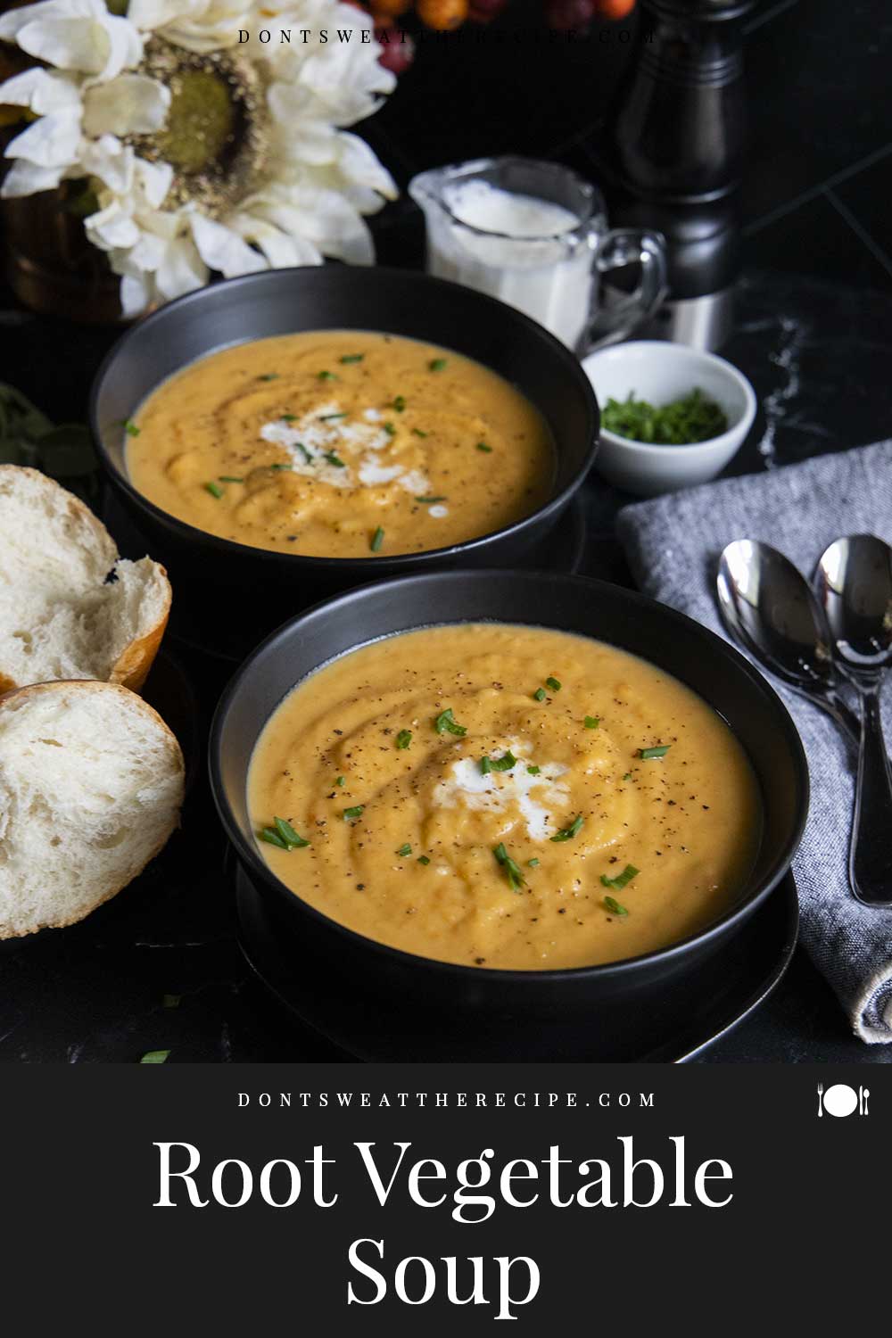 Root Vegetable Soup - Don't Sweat The Recipe