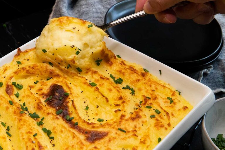 Decadent Whipped Potatoes (Dutchess Potatoes) - Don't Sweat The Recipe