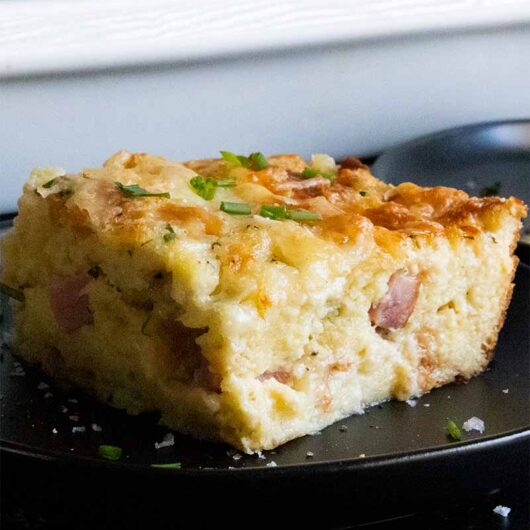 Ham and Cheese Strata - Don't Sweat The Recipe