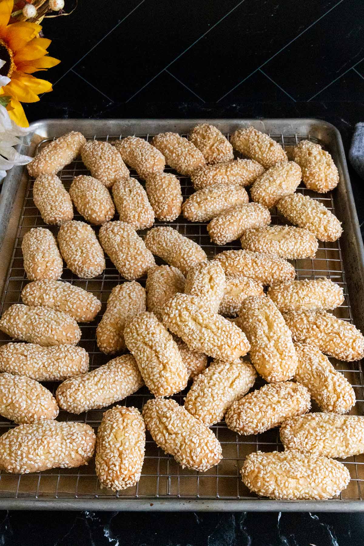 Italian Sesame Seed Cookies Biscotti Regina Dont Sweat The Recipe