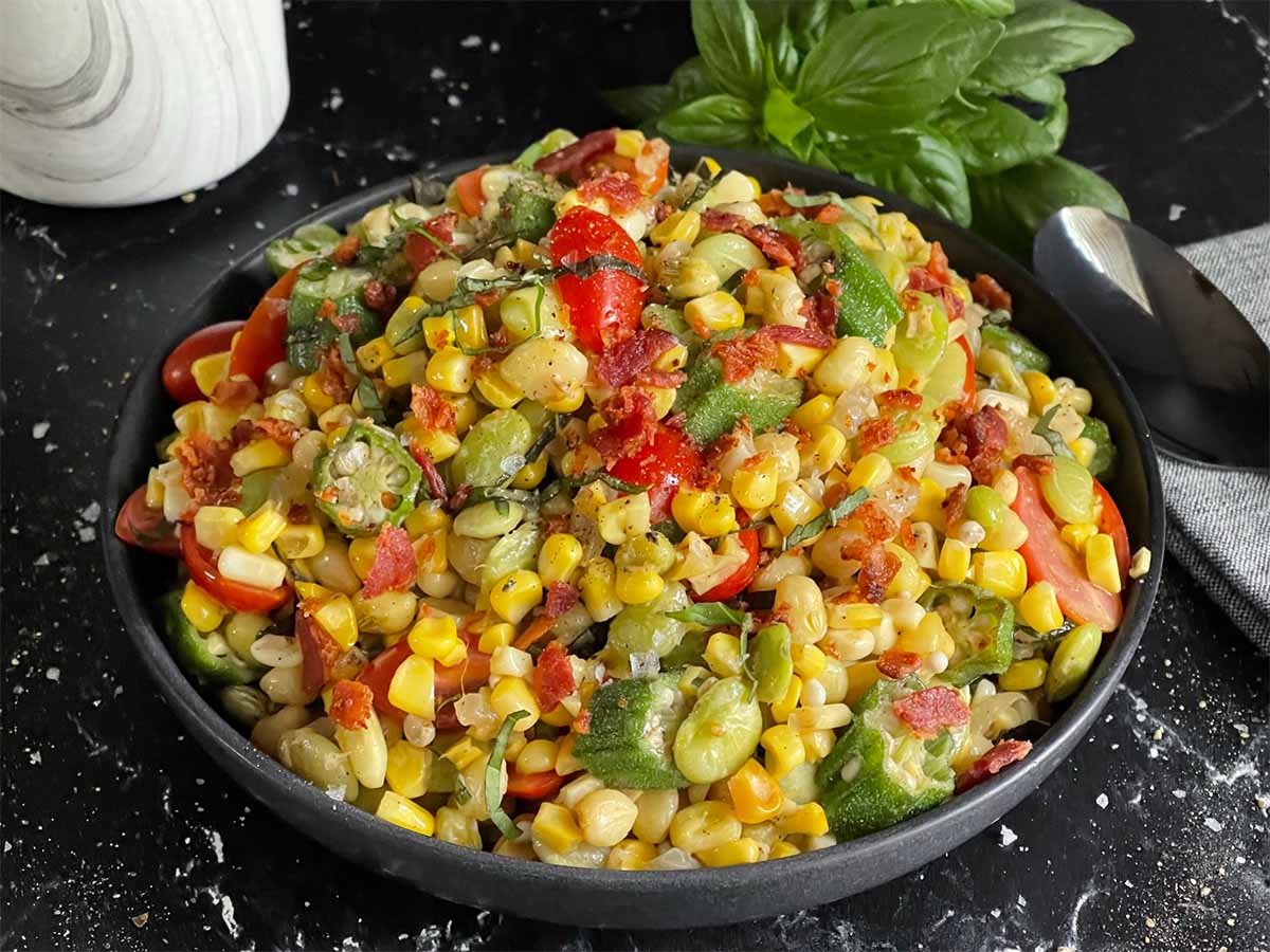 Summer Succotash - Don't Sweat The Recipe