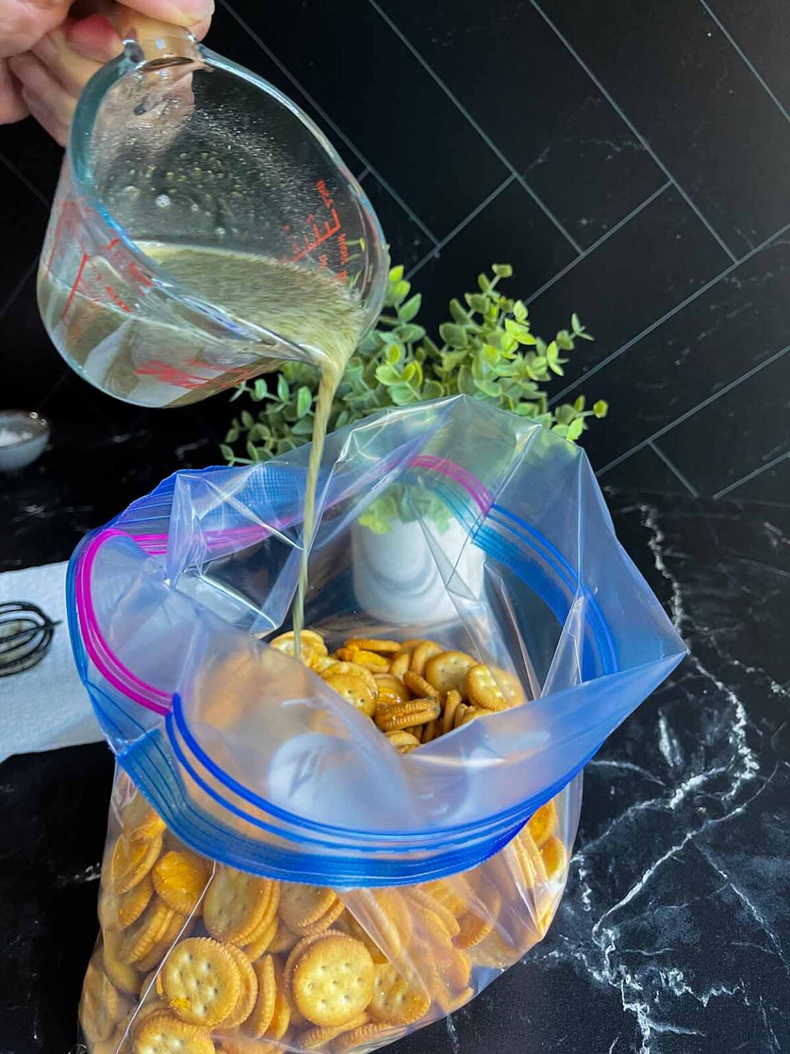 Cheesy Ranch Ritz Bits Crackers - Don't Sweat The Recipe