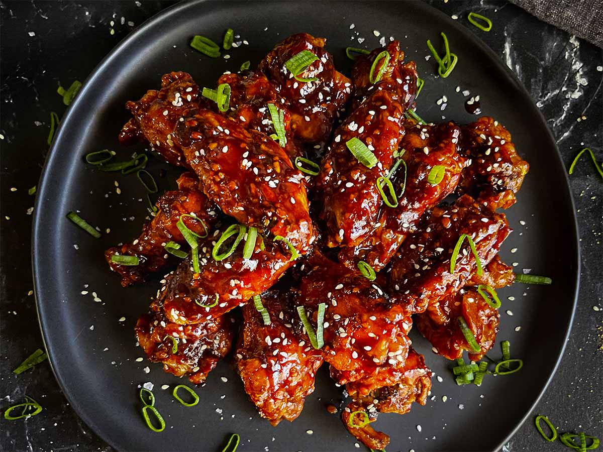 Crispy Baked Asian Chicken Wings - Don't Sweat The Recipe
