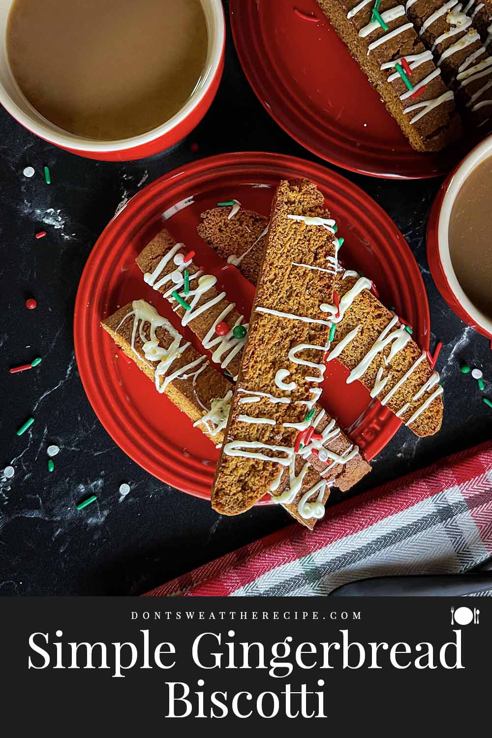 Simple Gingerbread Biscotti - Don't Sweat The Recipe
