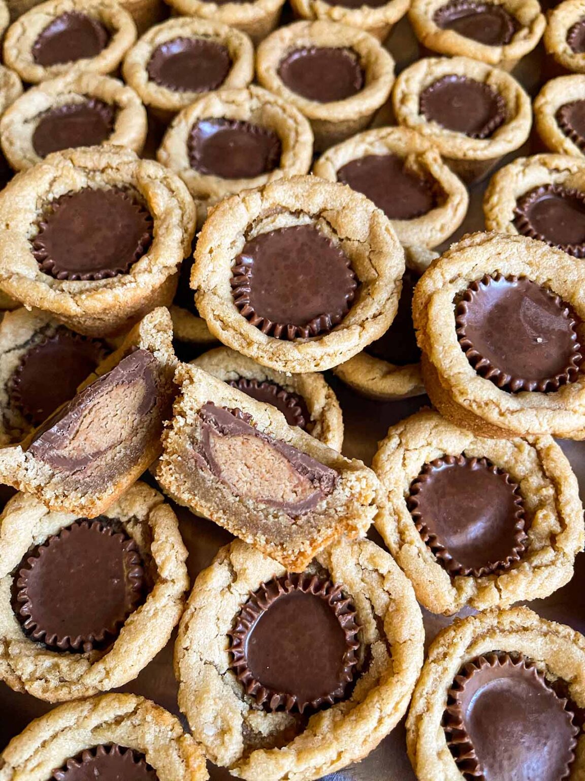Peanut Butter Cup Cookies - Don't Sweat The Recipe
