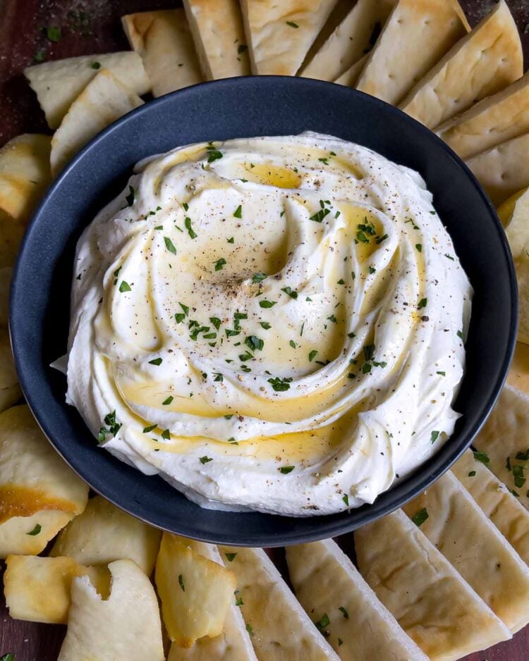 Creamy Whipped Feta Dip - Don't Sweat The Recipe