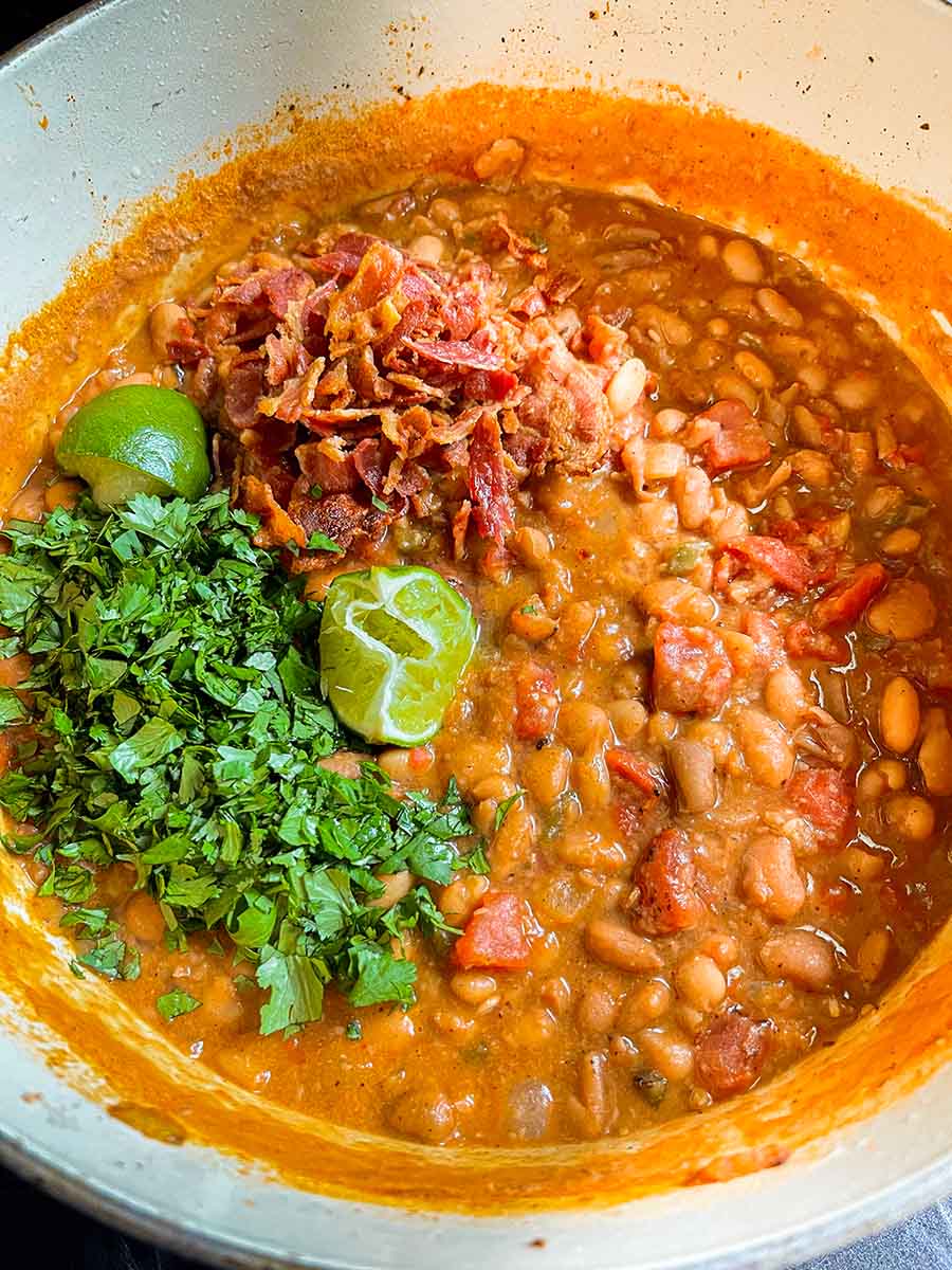 Borracho Beans (Frijoles Borrachos) - Don't Sweat The Recipe