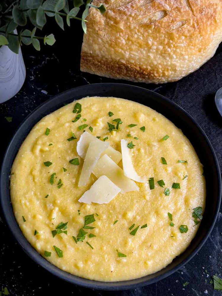 How To Make An Easy Creamy Basic Polenta - Don't Sweat The Recipe