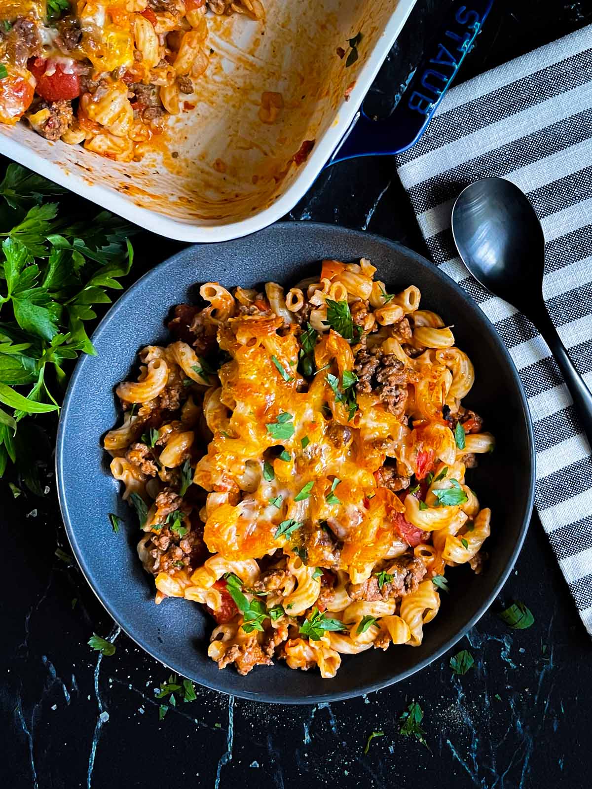 Homemade Cheesy Beefaroni Recipe - Don't Sweat The Recipe