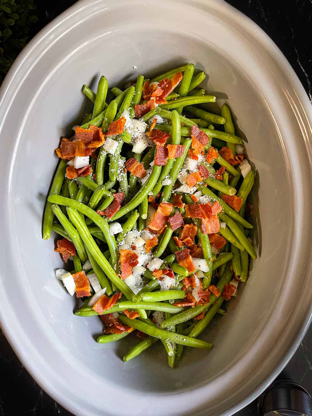 Southern Slow Cooker Green Beans - Don't Sweat The Recipe