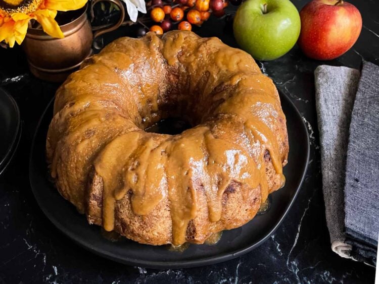 Apple Dapple Cake (Apple Bundt Cake) - Don't Sweat The Recipe