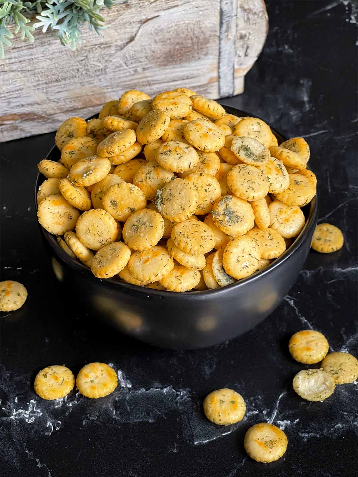 Dill Oyster Crackers - Don't Sweat The Recipe