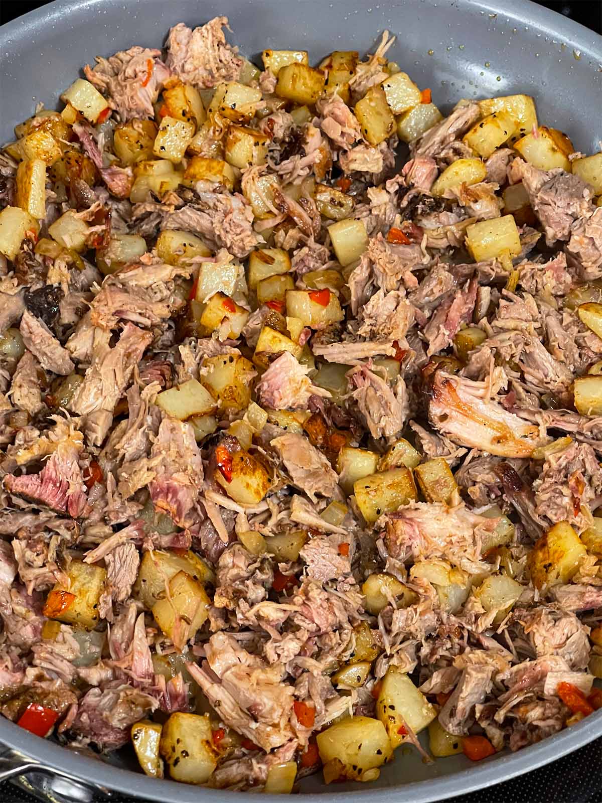 Smoked Pulled Pork Hash - Don't Sweat The Recipe