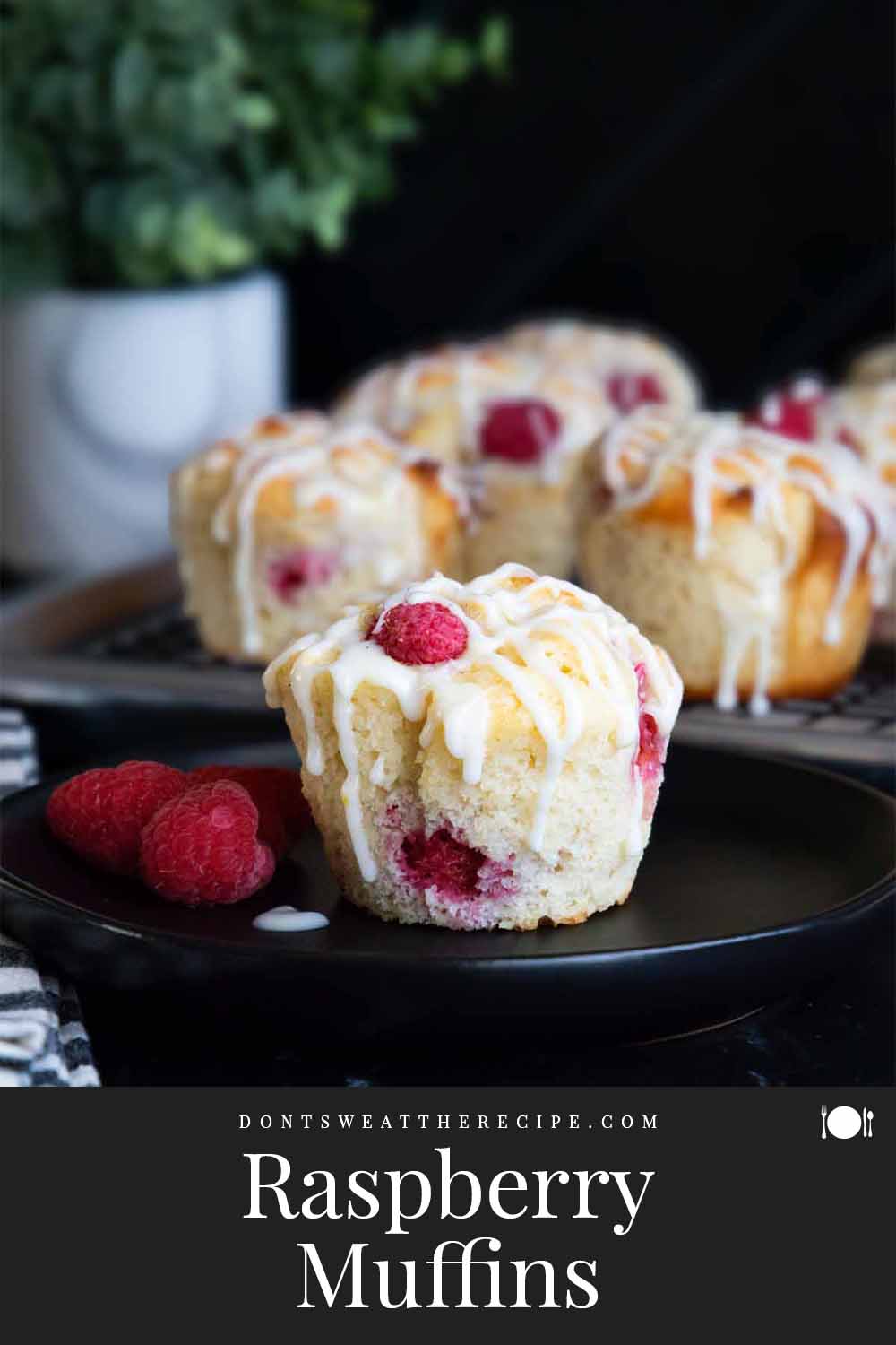 Raspberry Muffins - Don't Sweat The Recipe