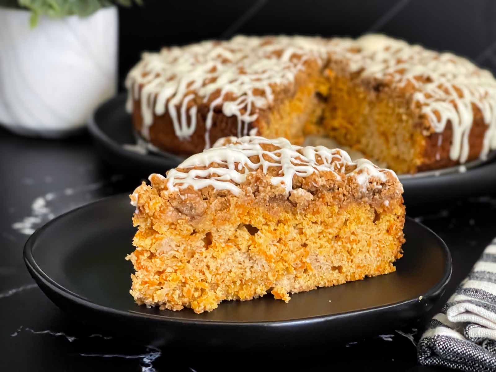 Carrot Coffee Cake - Don't Sweat The Recipe