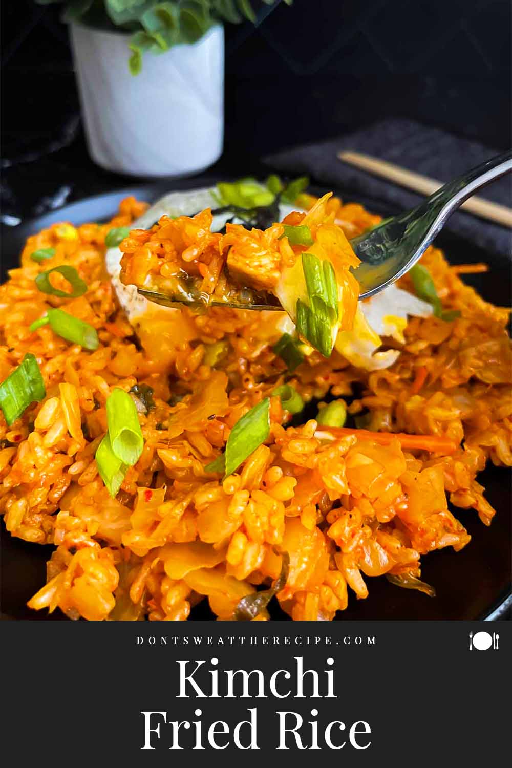 Kimchi Fried Rice (Kimchi-bokkeumbap) - Don't Sweat The Recipe