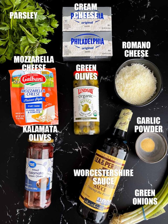 Easy Olive Cheese Ball - Don't Sweat The Recipe