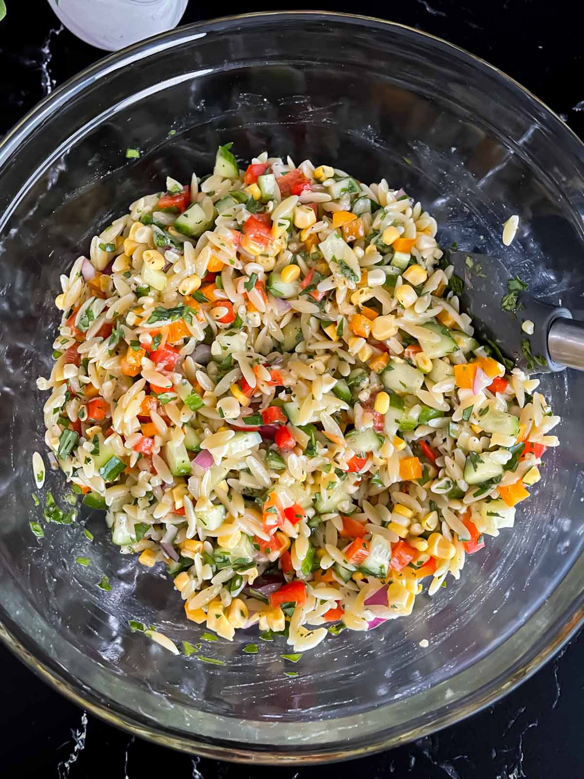 Orzo Pasta Salad - Don't Sweat The Recipe