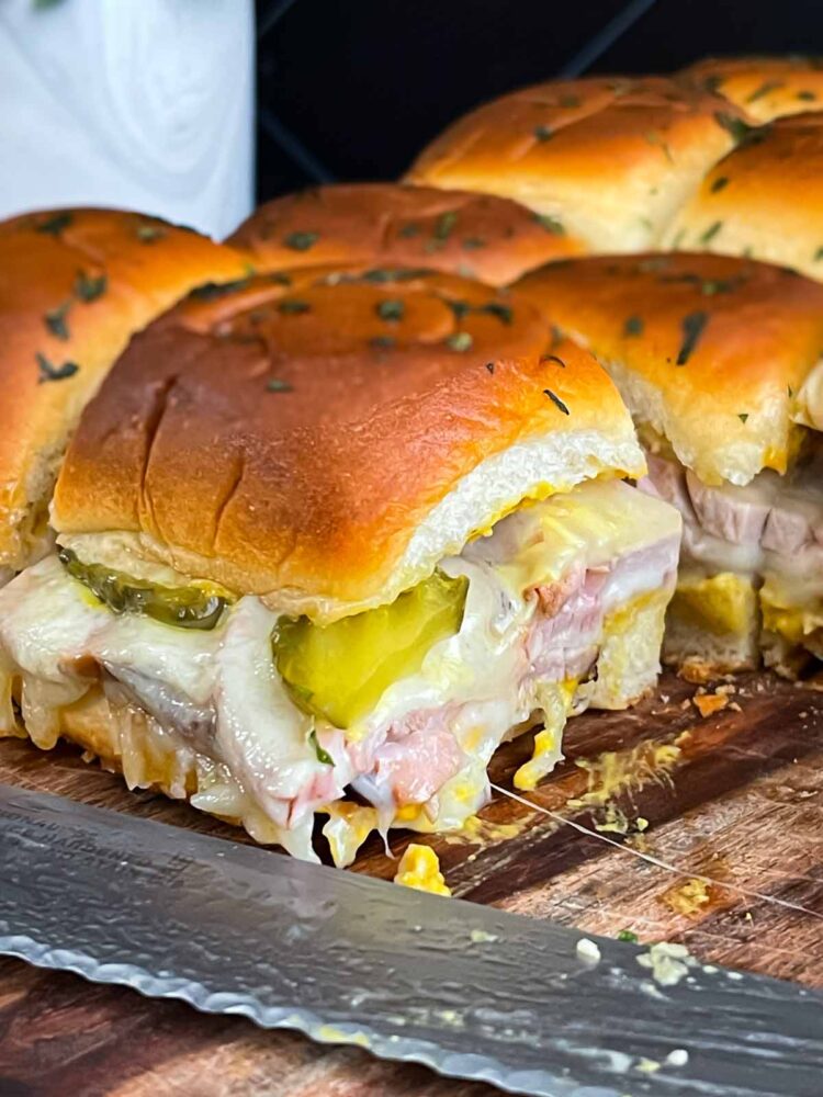 Grilled Pork Tenderloin Cuban Sliders - Don't Sweat The Recipe