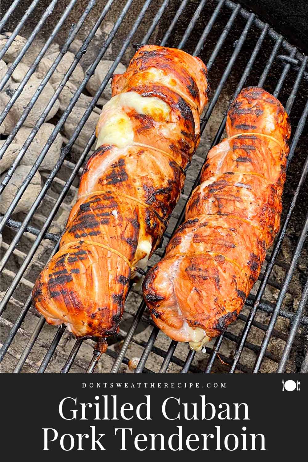 Grilled Cuban Pork Tenderloin (Roulade) - Don't Sweat The Recipe