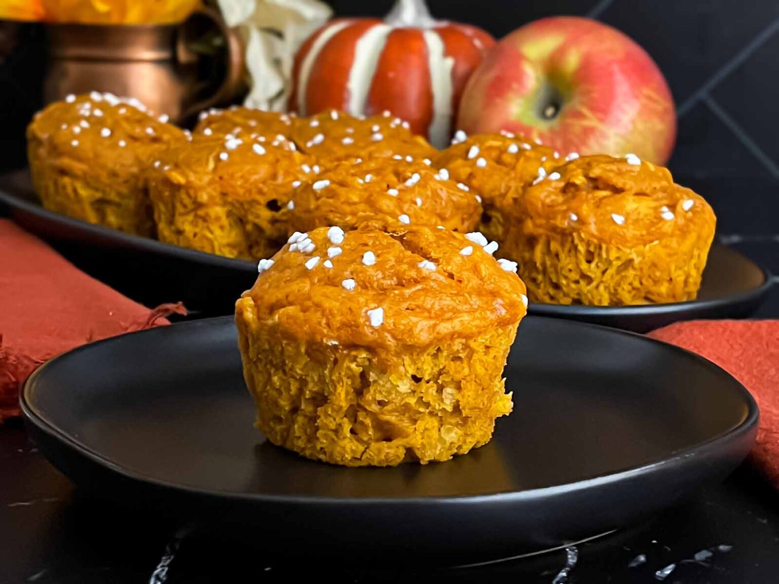 Pumpkin Apple Muffins - Don't Sweat The Recipe