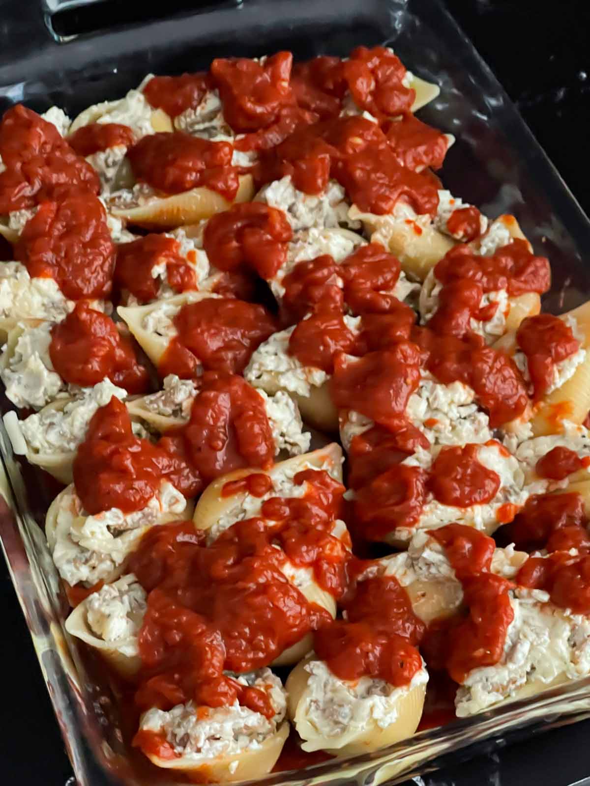 Italian Sausage Stuffed Shells - Don't Sweat The Recipe