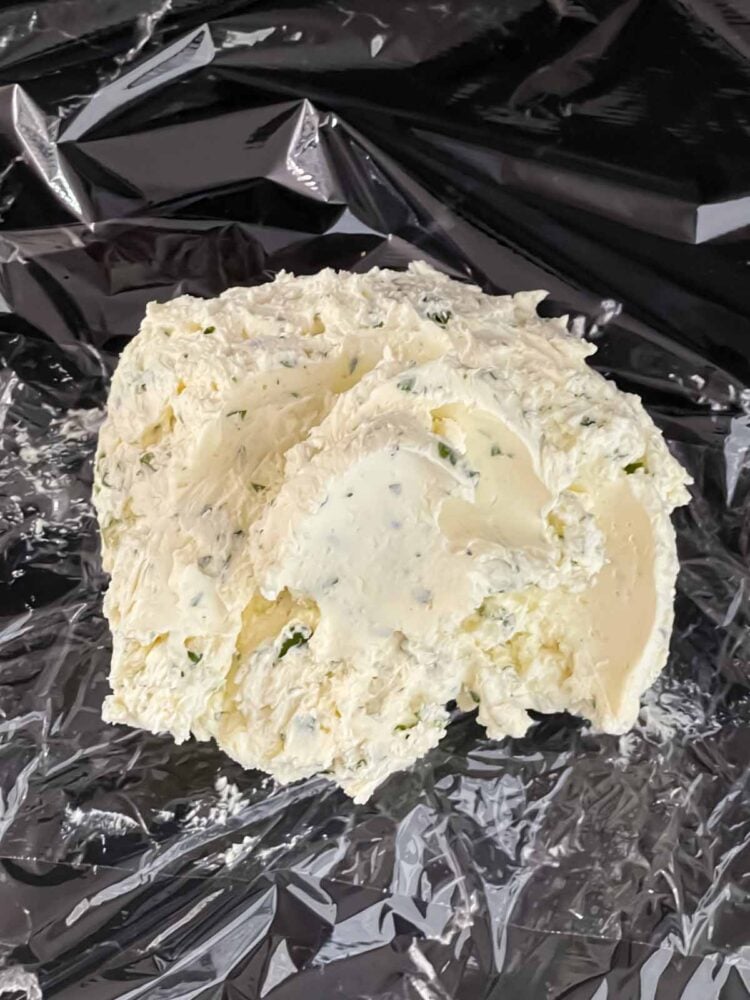 Garlic Herb Cheese Ball - Don't Sweat The Recipe
