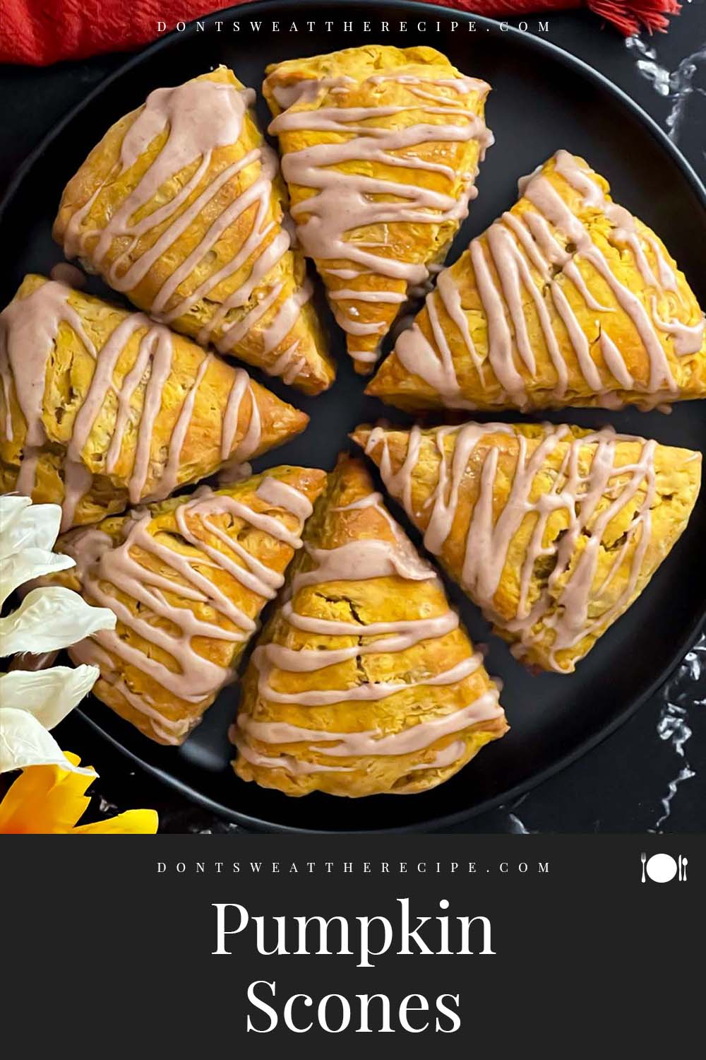 Pumpkin Scones - Don't Sweat The Recipe
