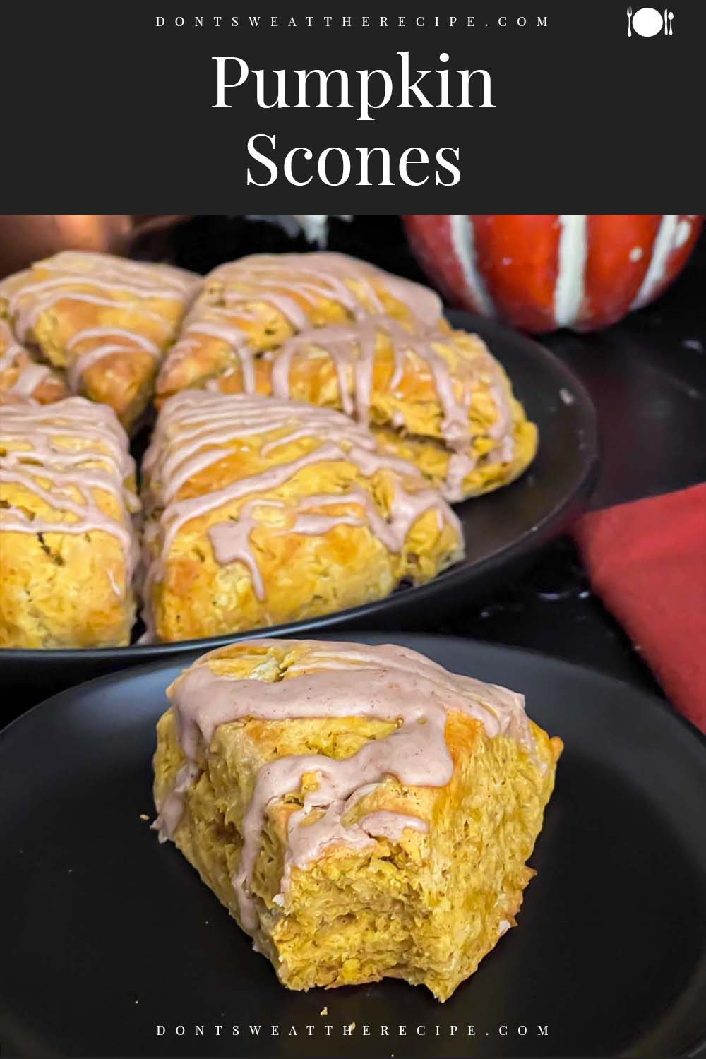 Pumpkin Scones - Don't Sweat The Recipe