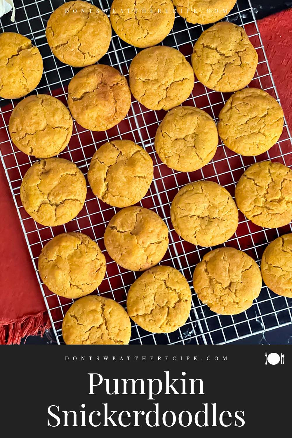 Pumpkin Snickerdoodles - Don't Sweat The Recipe
