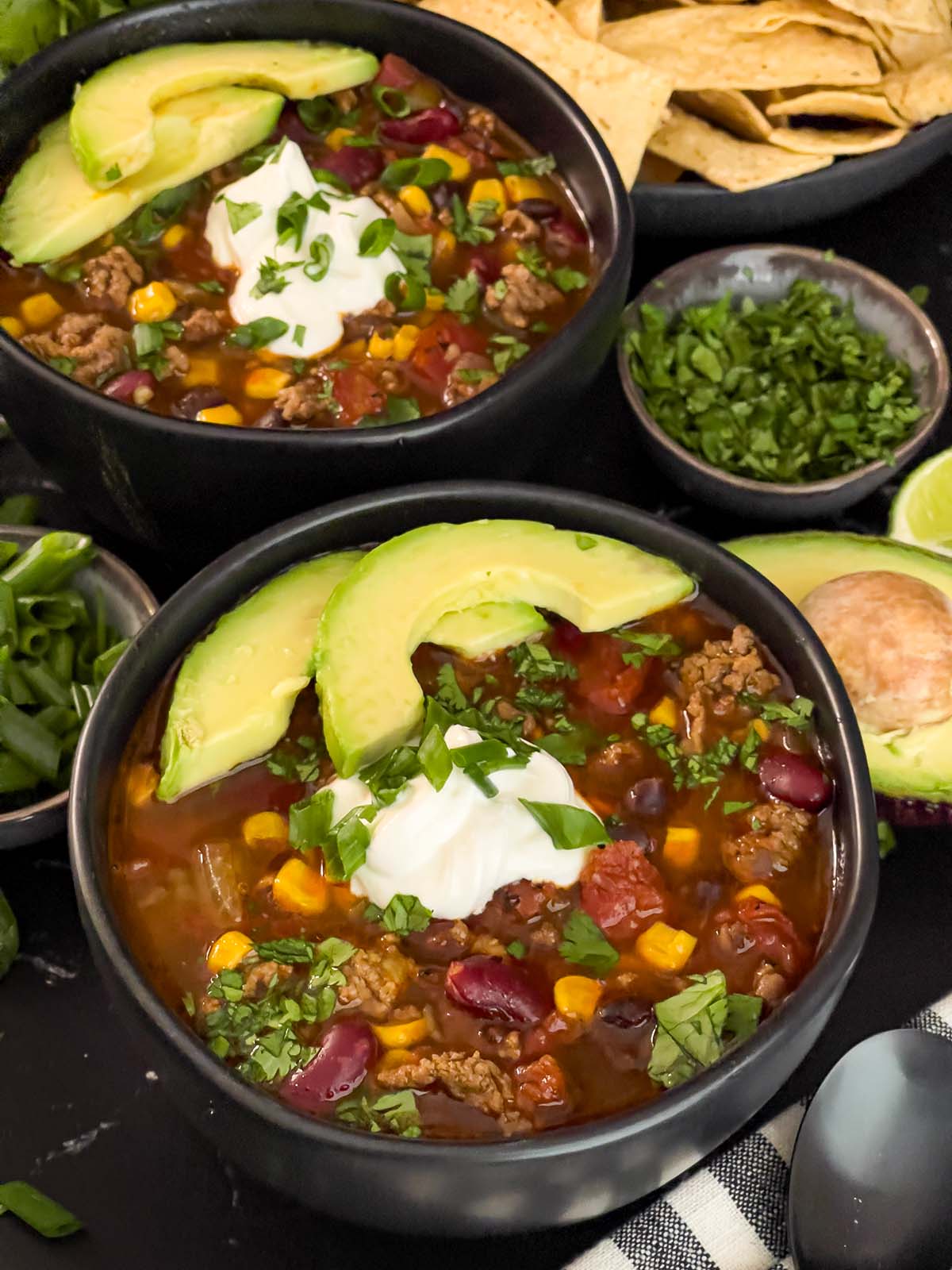 Easy Weeknight Taco Soup (Smoky, Hearty & One-Pot) - Don't Sweat The Recipe