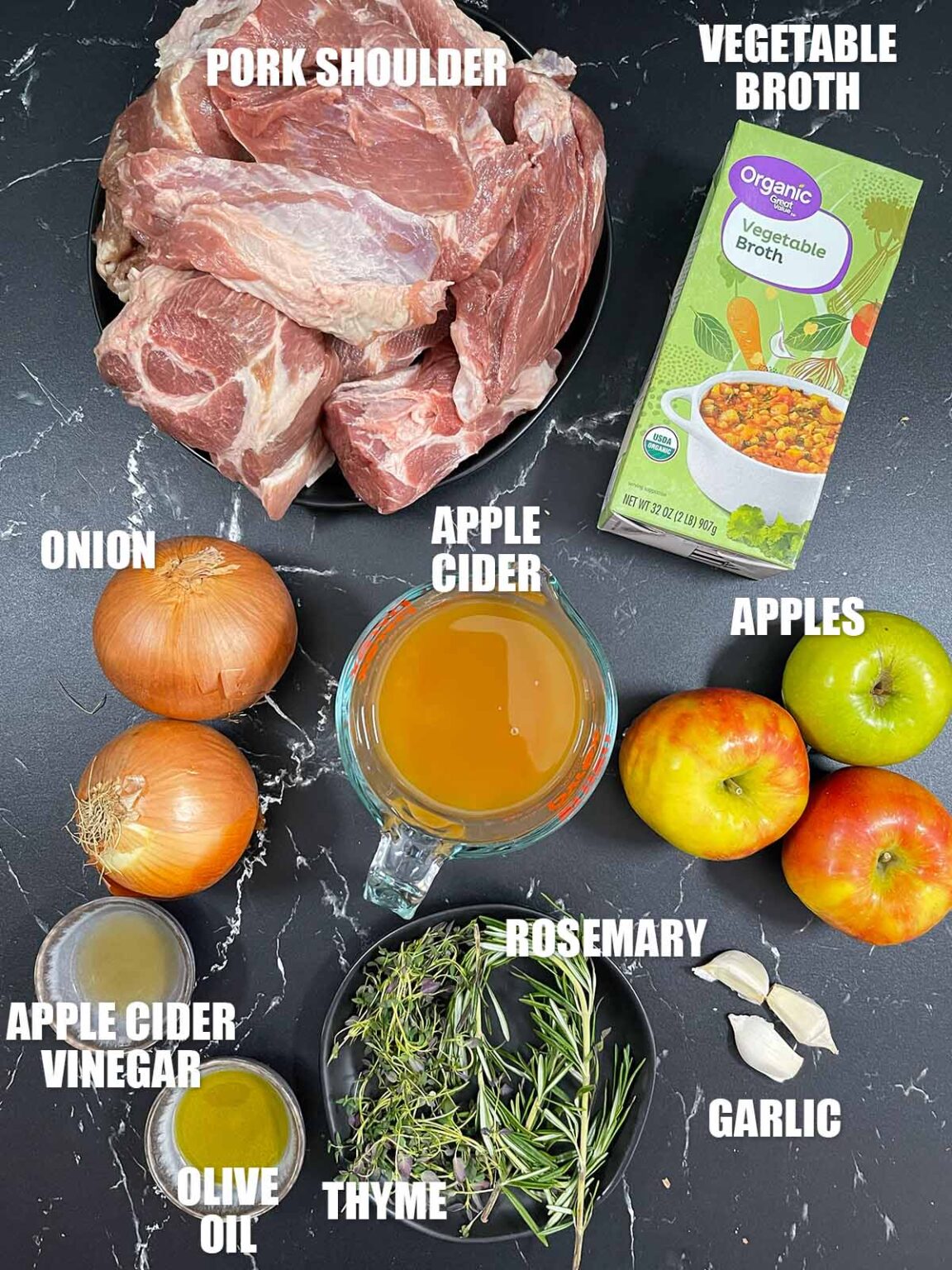 Apple Cider Braised Pork Shoulder - Don't Sweat The Recipe
