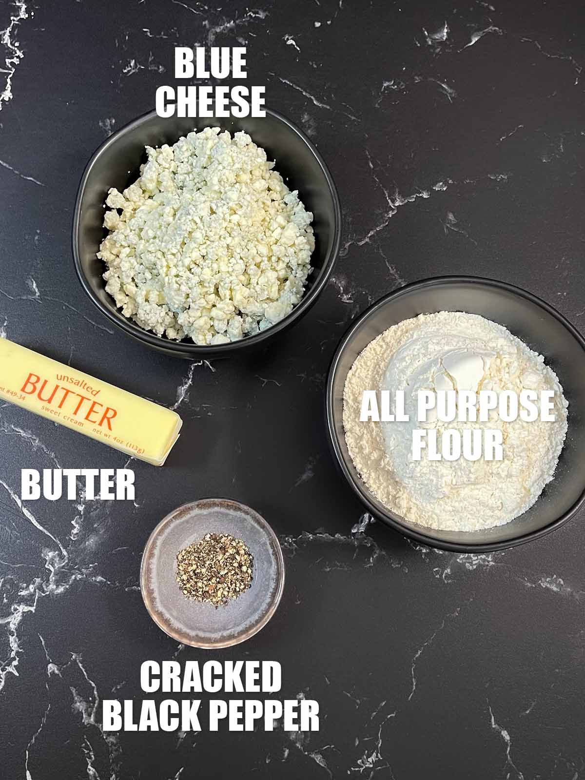 Blue Cheese Wafers - Don't Sweat The Recipe